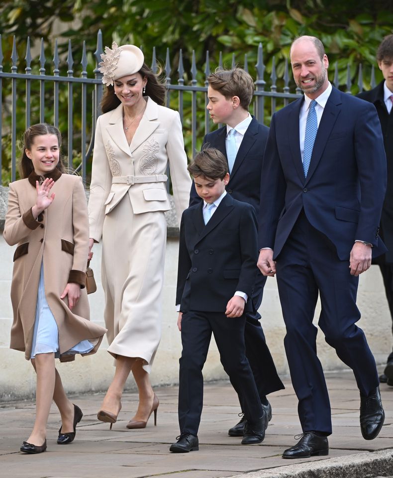 Prince Louis once again adorably steals the show with his silly faces ...