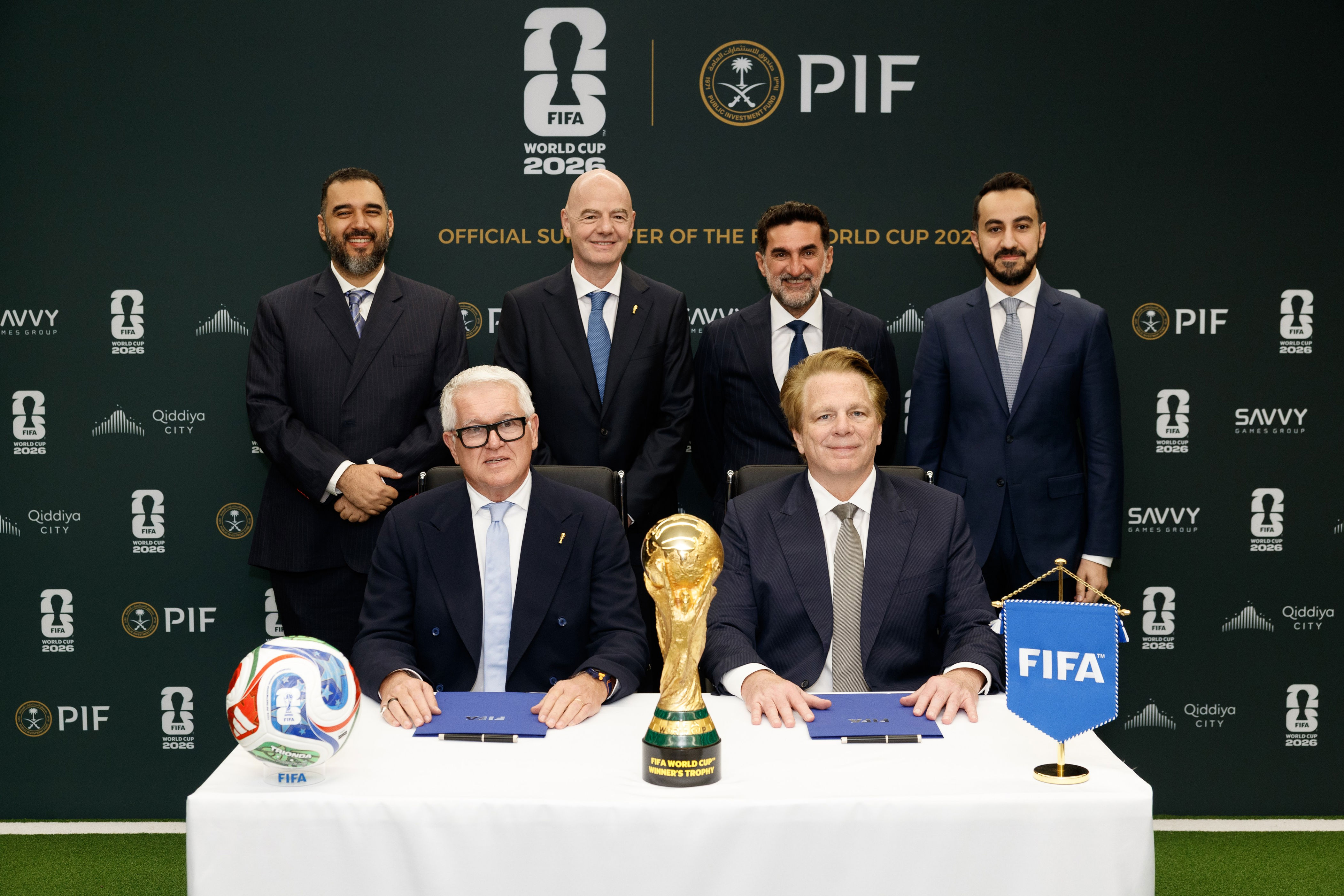 Saudi investment fund seals FIFA deal as official World Cup 2026 supporter