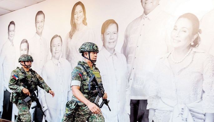 AFP chief: Marines at Senate to secure facility