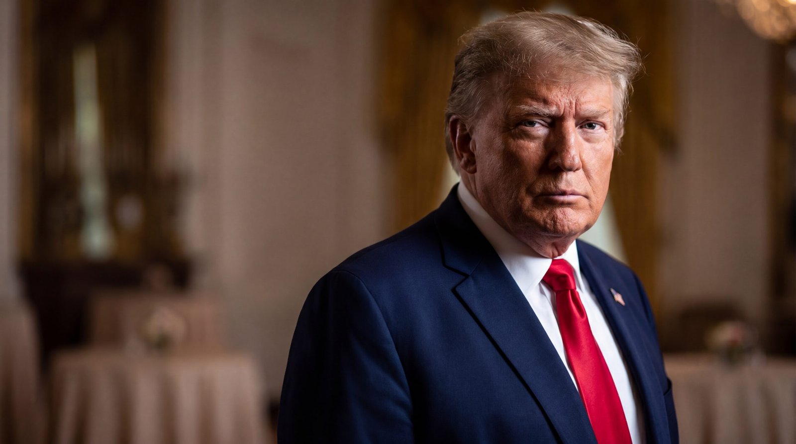 Donald Trump’s signature style: an unwavering look