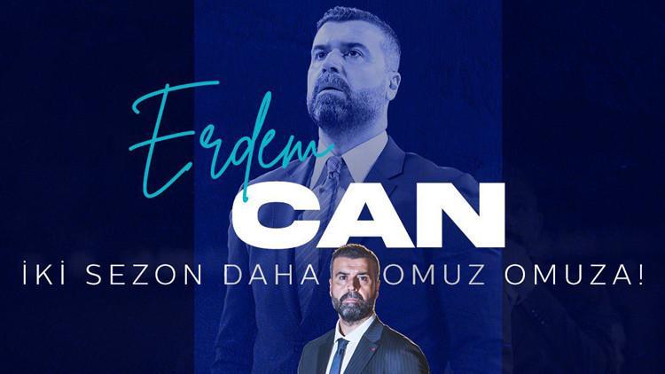 Türk Telekom, başantrenör Erdem Can'ın sözleşmesini uzattı!