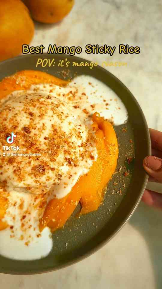 Easy mango dessert 🥭🍰 sweet, creamy & refreshing 🔥