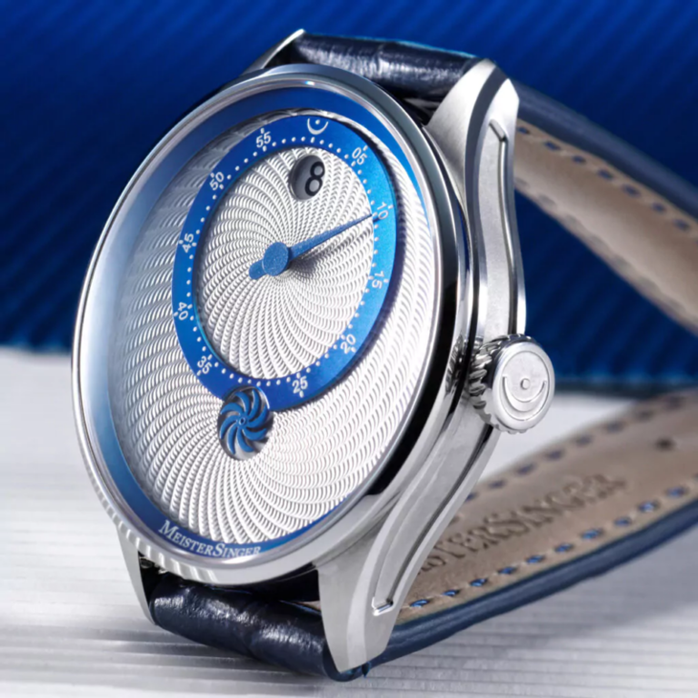 MeisterSinger Panthero Jumping Hour Guilloché : La montre qui va ...