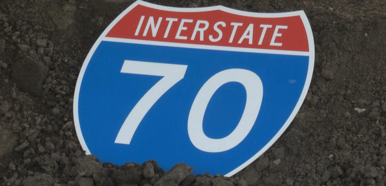 WB I-70 closed near Odessa after crash involving tractor trailers