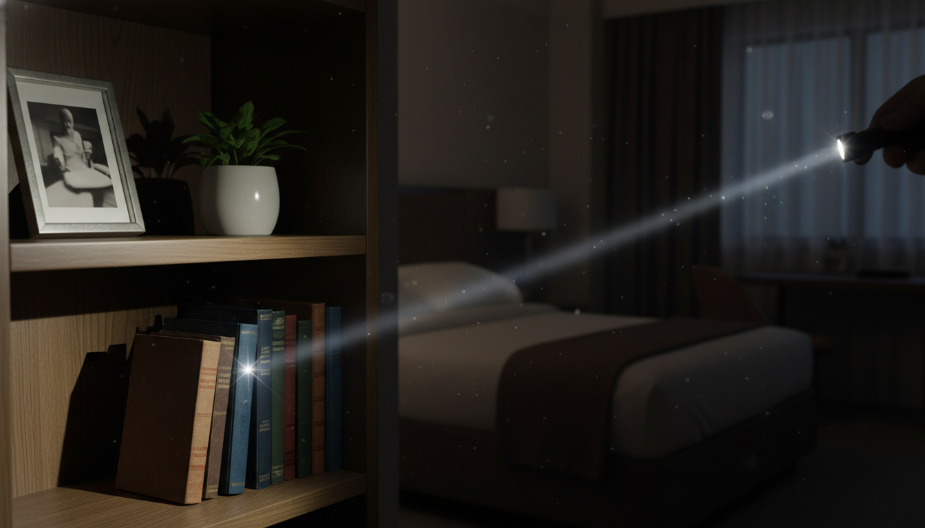 “How to detect hidden cameras in your air bnb room or rental homes”