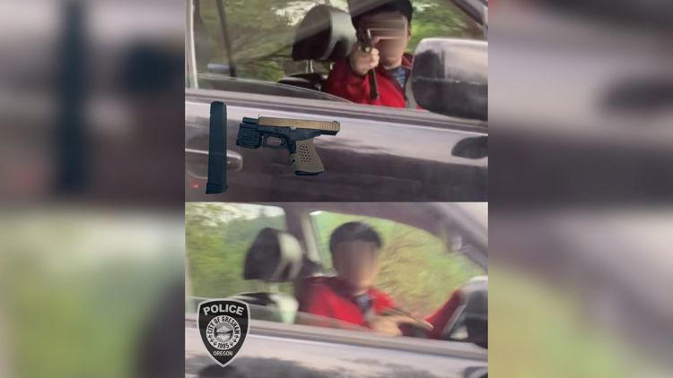 19-year-old arrested after pulling gun on woman during Gresham road ...