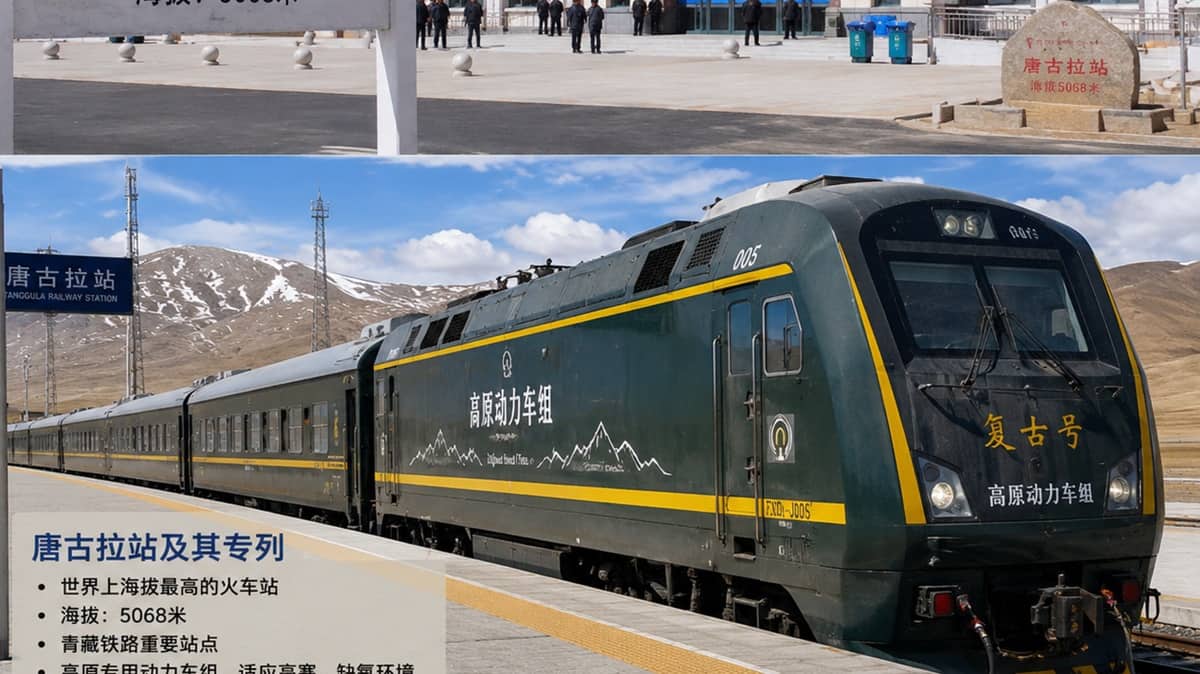 World’s highest railway station: A ‘death zone’ at 5,068m where ...