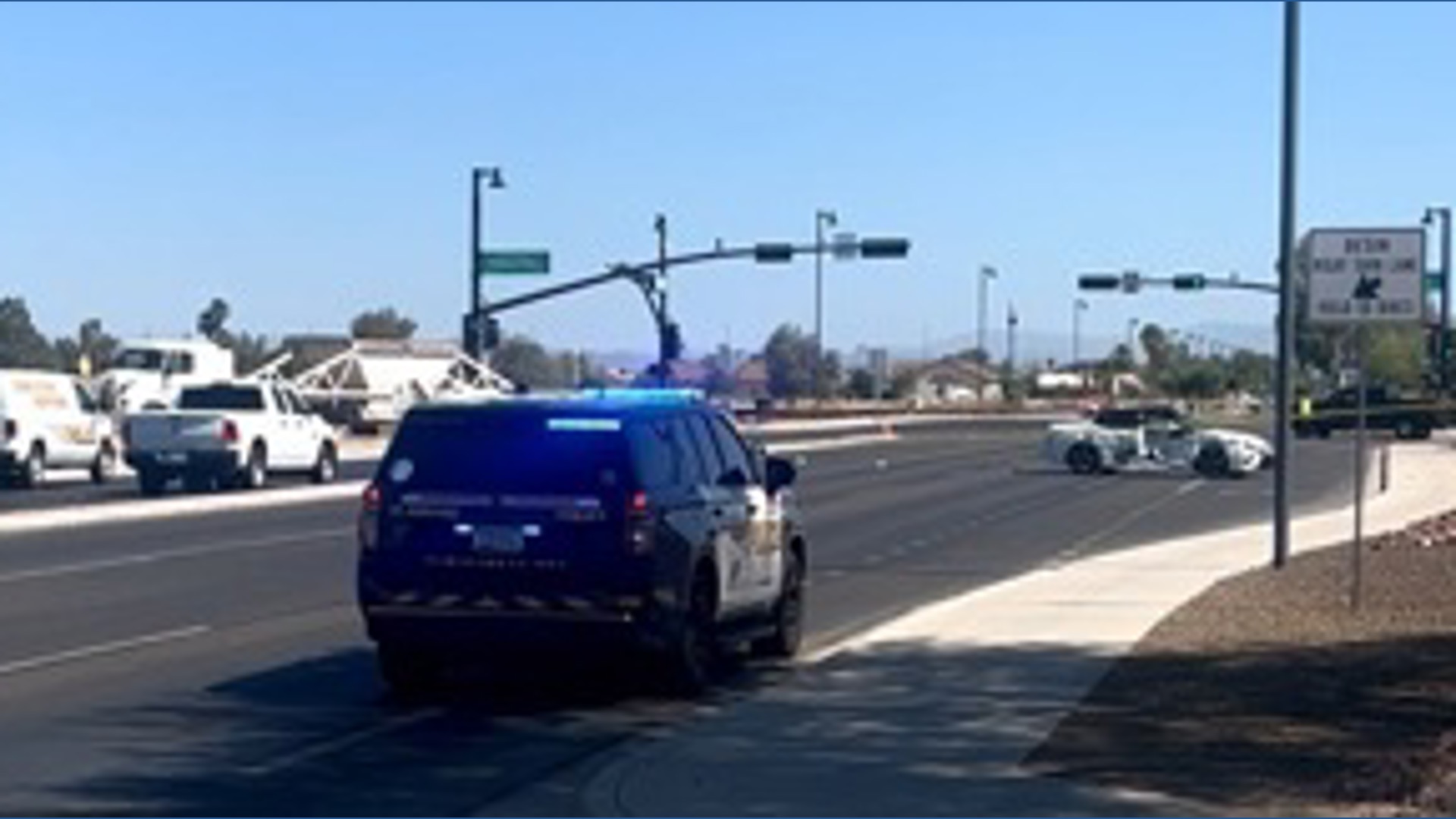 West Valley pedestrian crash shuts down intersection