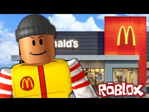 Building my own McDonald's in Roblox