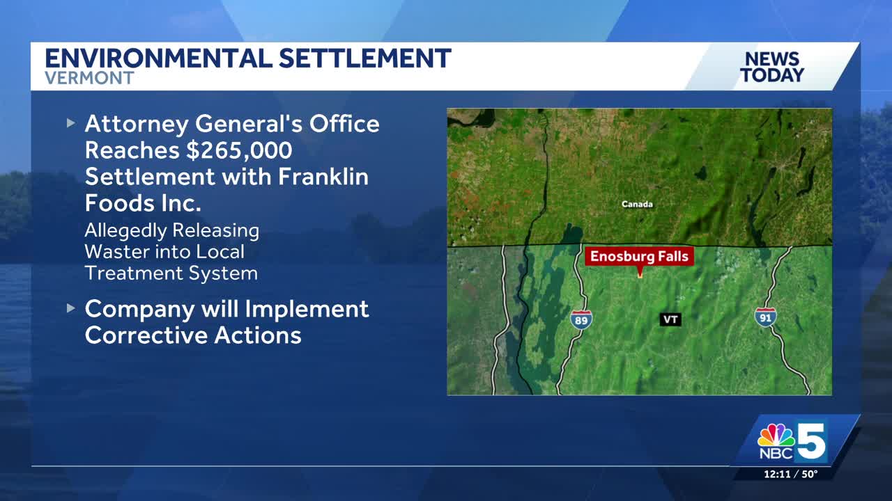 Franklin Foods agrees to 265K settment over alleged wastewater violations