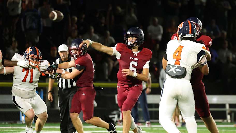 Class of 2027 four-star QB Peter Bourque commits to Virginia Tech over ...