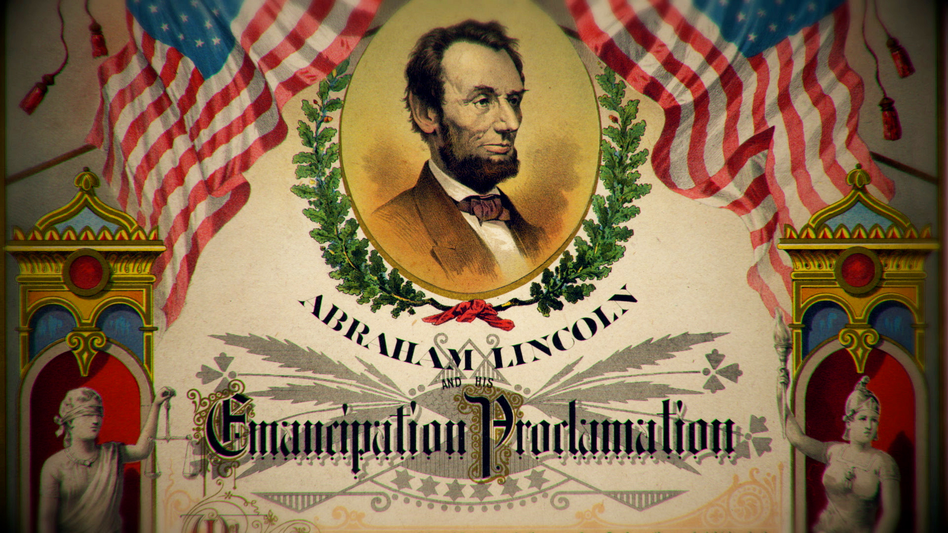 Lincoln signs the Emancipation Proclamation