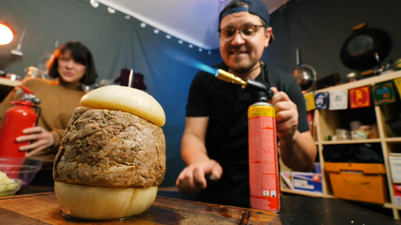 Berlin döner kebab taco | Street food fusion recipe with a Mexican twist
