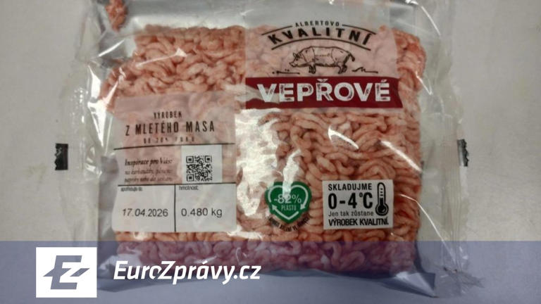 Inspekce našla v mletém mase v Albertu salmonelu