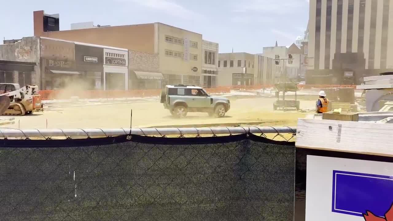 Woman arrested after spinning donuts in Tyler square construction ...