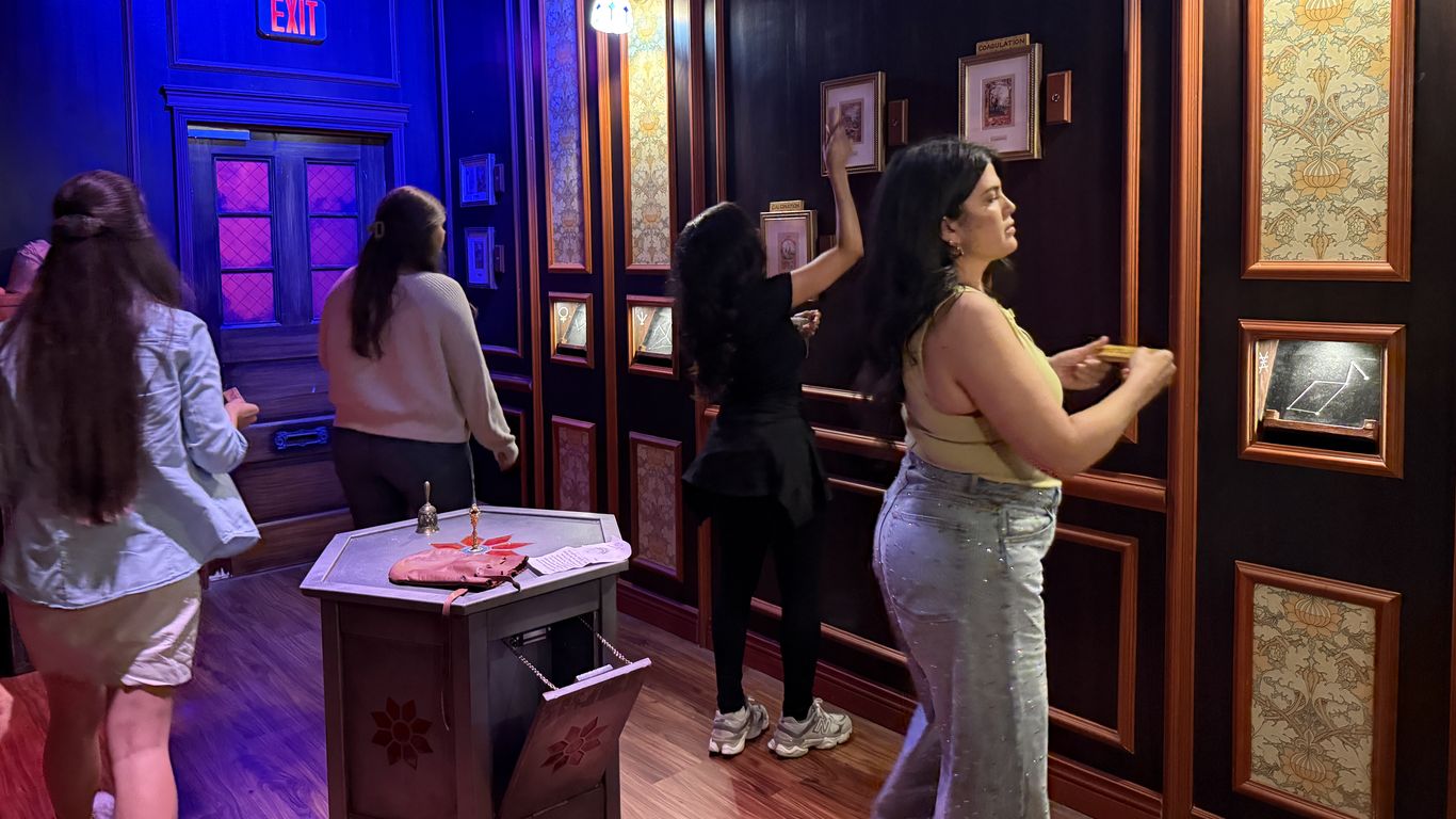 Charlotte's new time travel escape room changes based on your choices