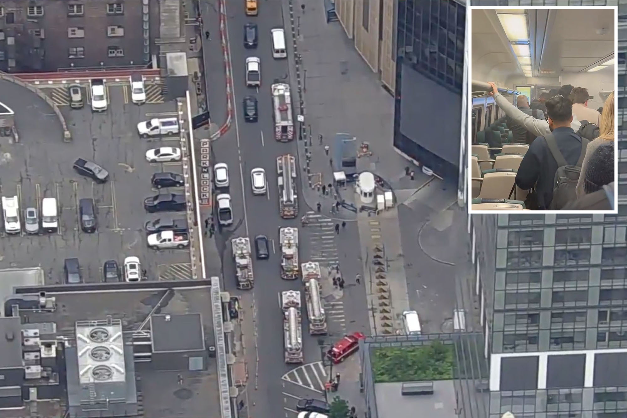 Amtrak electrical fire at Penn Station halts trains as NYC commuters ...