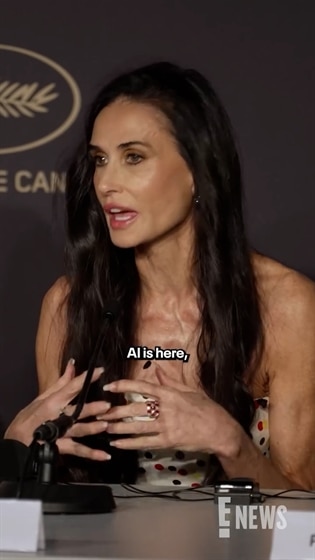 Demi Moore gives her perspective on the emergence of AI