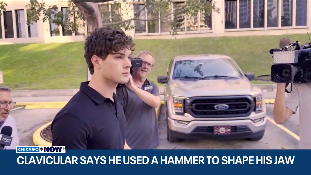 TMZ: 'Looksmaxxing' influencer Clavicular says he used hammer to ...