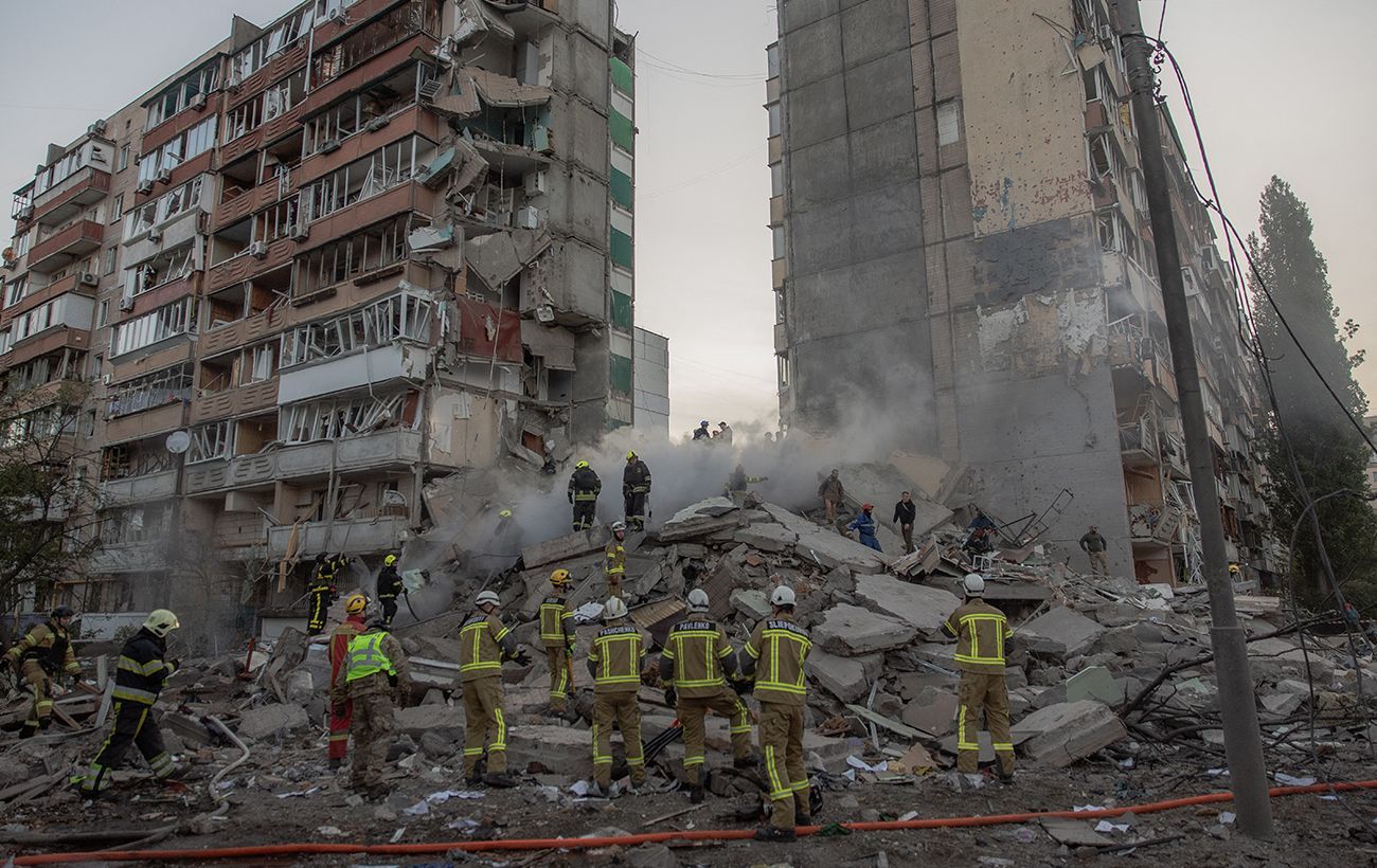 Russia calls massive strike on Ukraine 'retaliation attack'