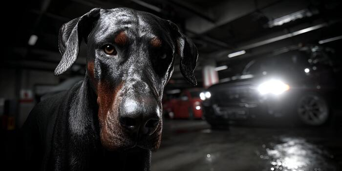 Dog who spent his life in a dark garage can't stop smiling on his first ...