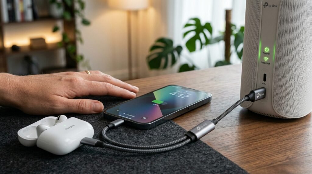 You can use your modem’s USB port for these things