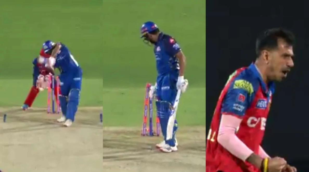 Watch: Yuzvendra Chahal’s magic ball leaves Rohit Sharma with no ...