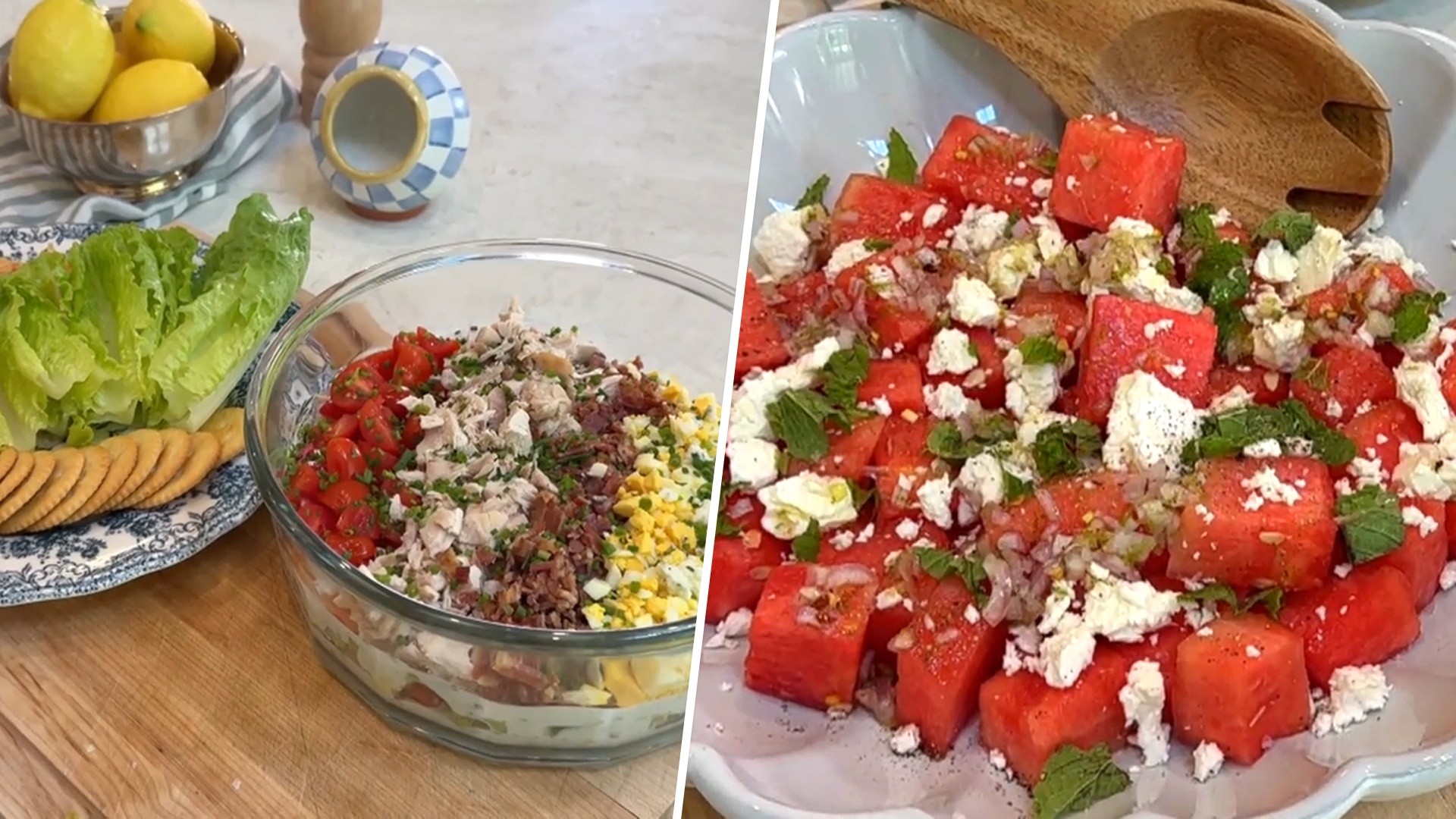 Cobb salad dip, watermelon and feta salad: Get the recipes!