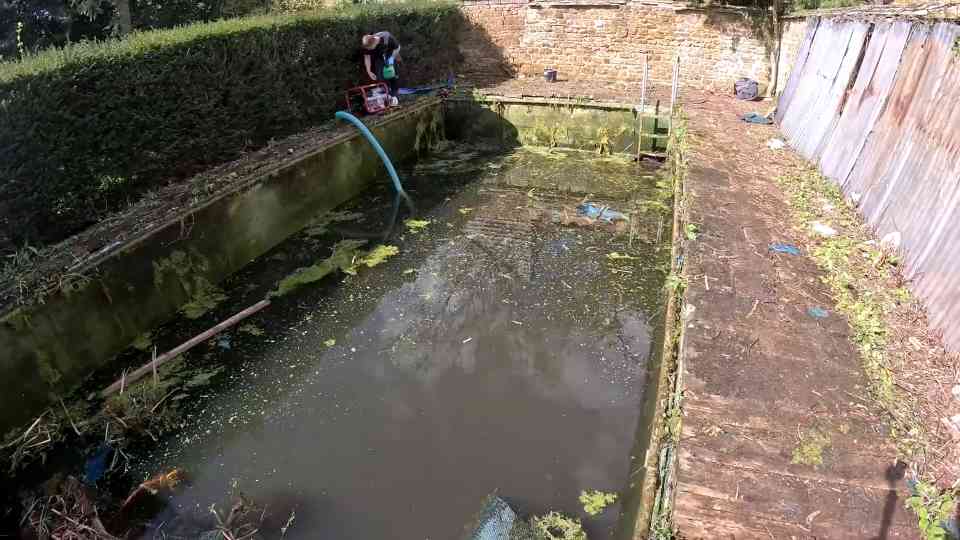 This pool was left for 20 years - then they opened it