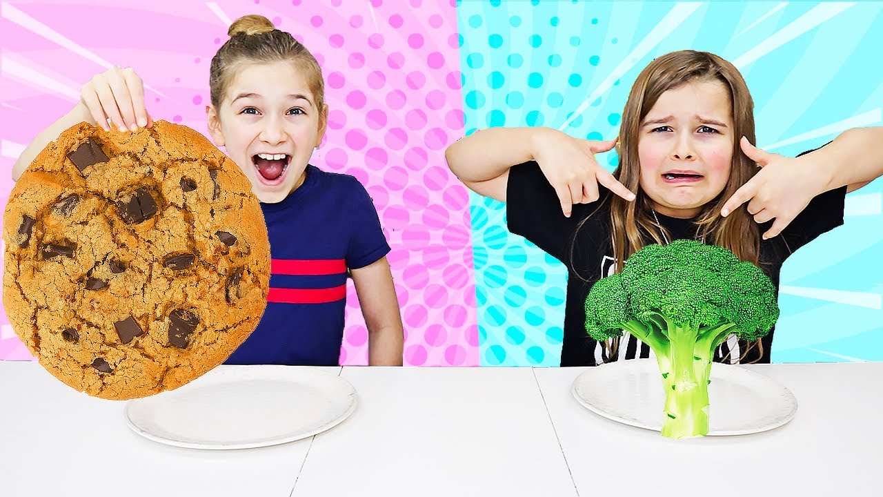 Healthy vs junk food challenge | JKrew