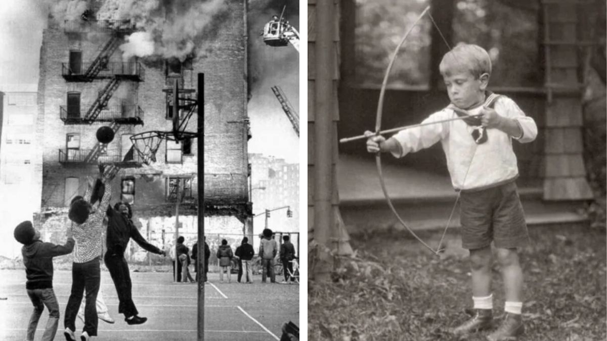19 vintage photos that show kids don’t play like they used to