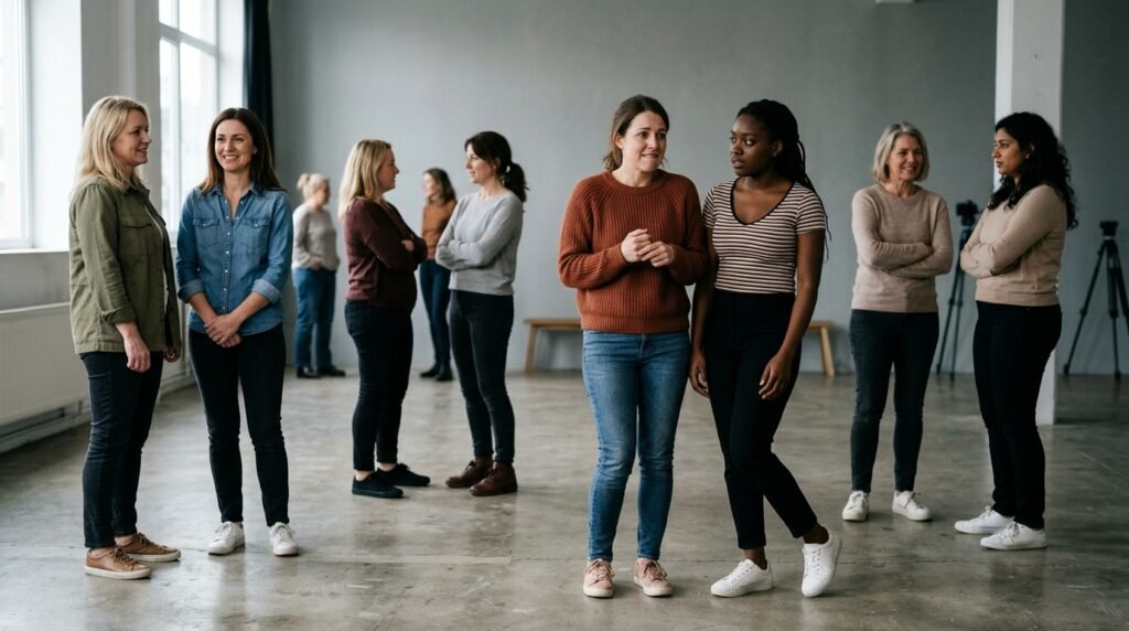 Women tried guessing each other’s weight, and the results shocked everyone