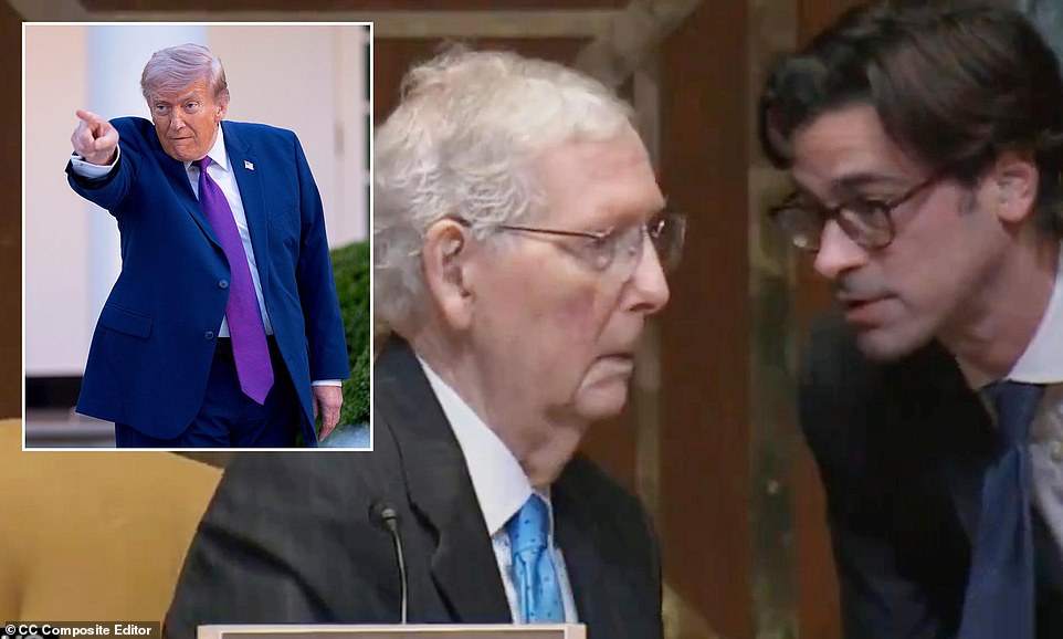 Fears for McConnell, 84, as his decline is laid bare