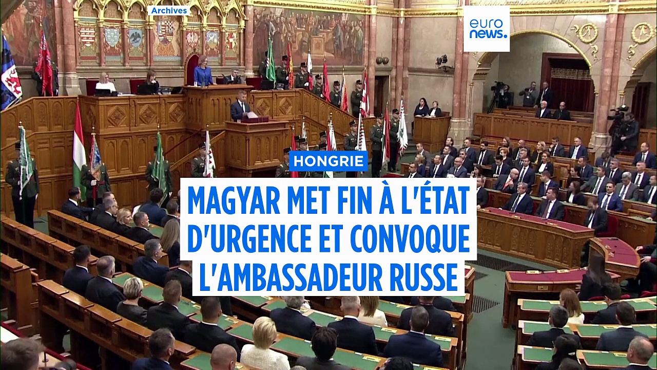 Hongrie : Péter Magyar lève l'état d'urgence décrété par Orbán il y a ...