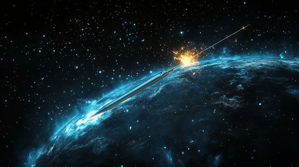 Physicists explain what happens if a needle hits Earth at light speed