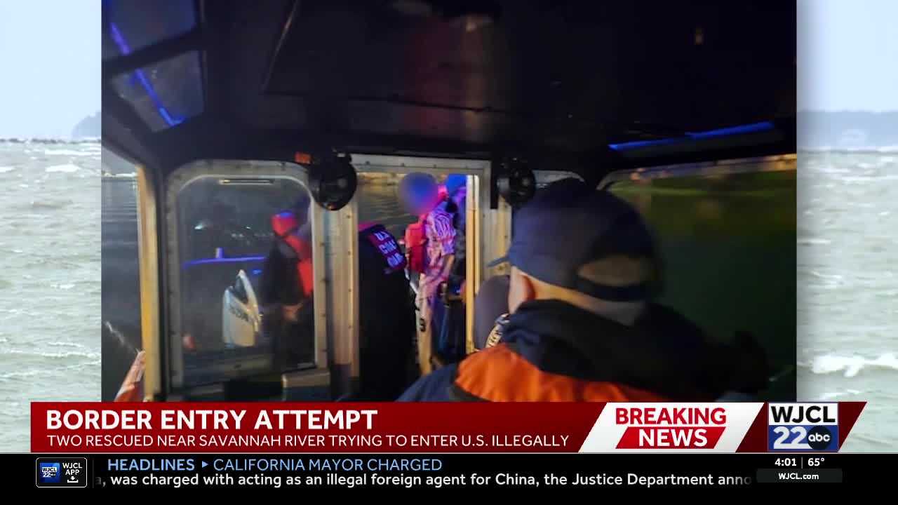 Illegal entry attempt: Coast Guard says 2 rescued from Savannah River ...