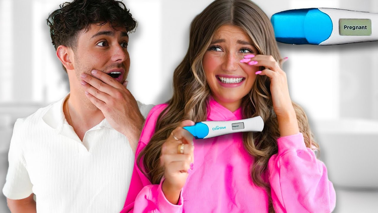 I’m pregnant! Watch my husband’s reaction! 🎉