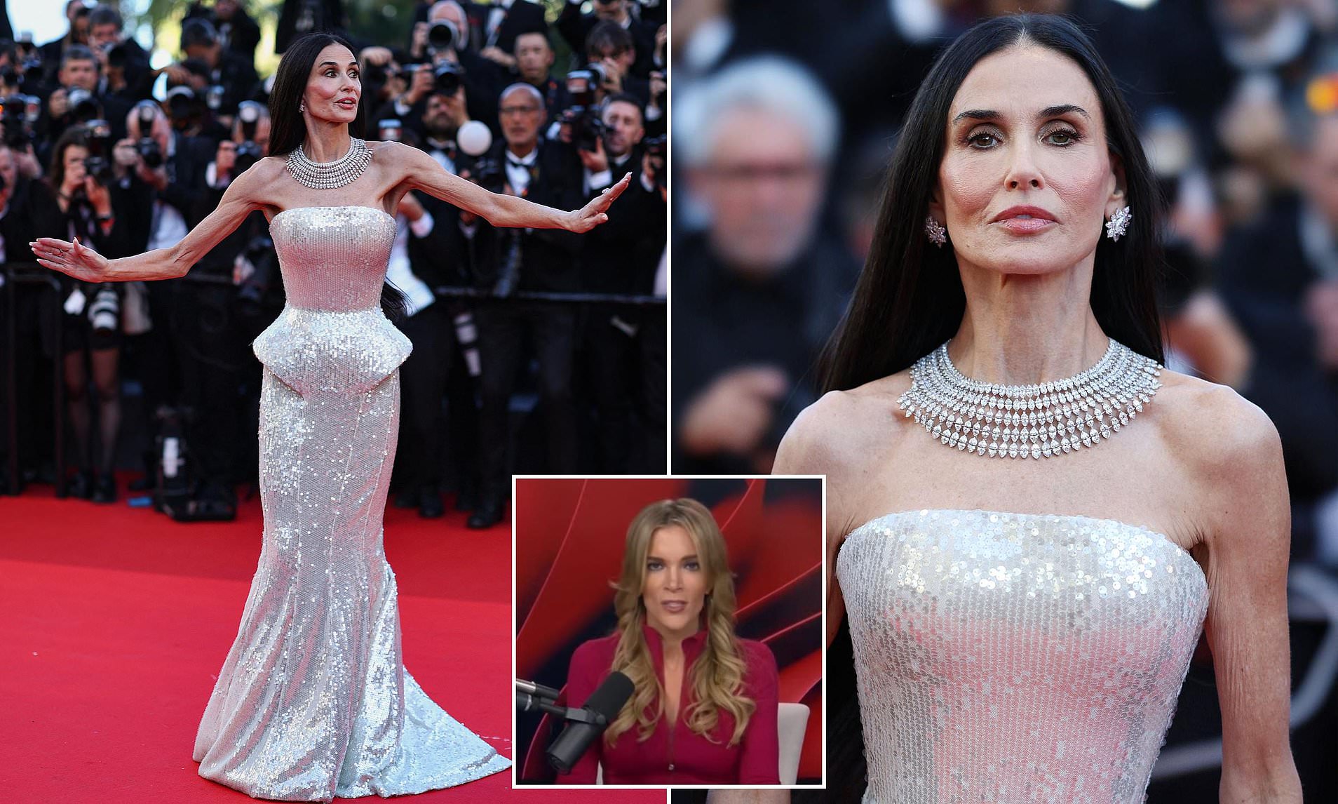 Megyn Kelly calls for Demi Moore to be shamed over her ultra-skinny ...