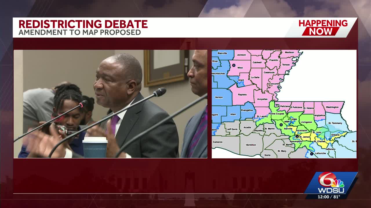 Amendments proposed ahead of Senate vote on congressional maps