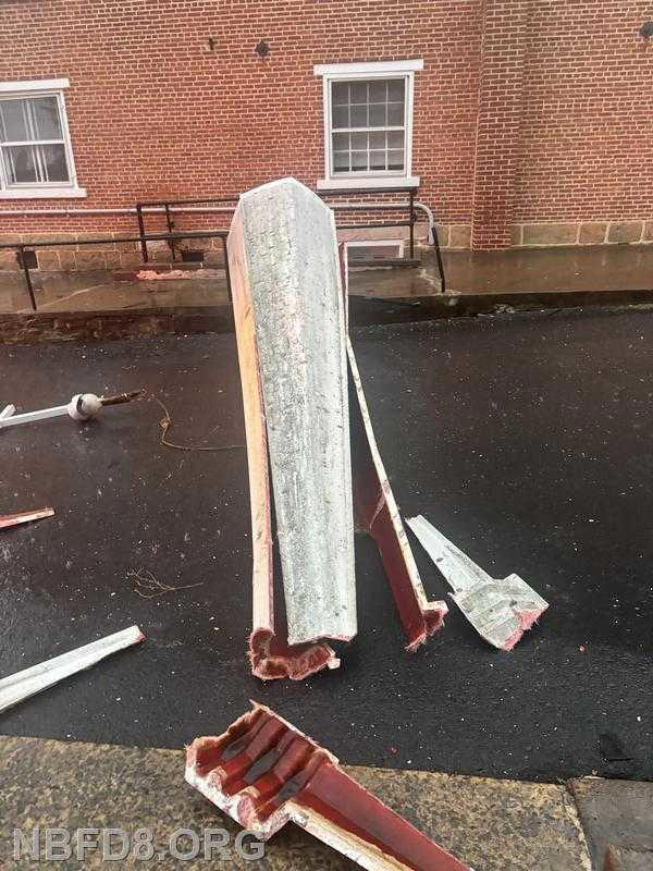 Steeple blows off church as storms sweep through the Susquehanna Valley