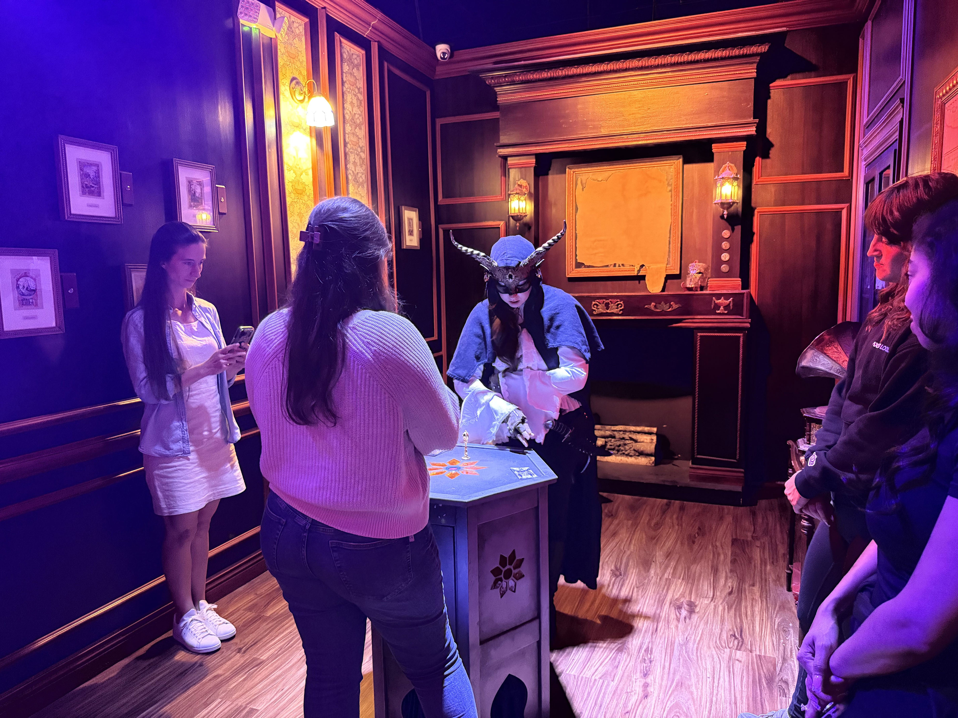 Charlotte's new time travel escape room changes based on your choices