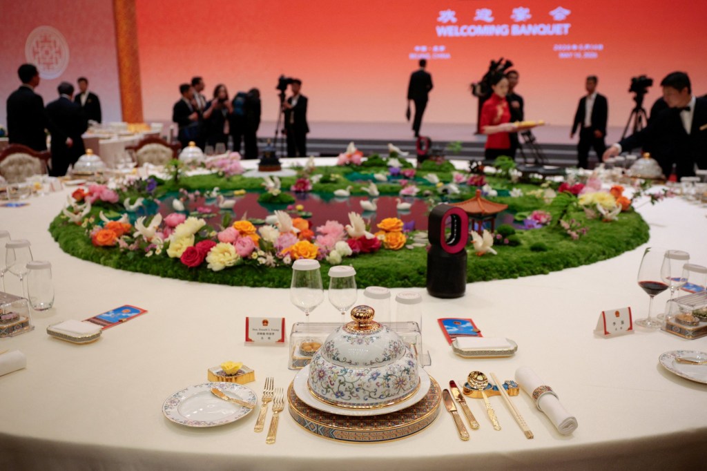 Menu served to President Trump during his state banquet in China revealed