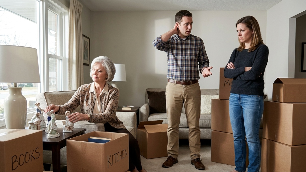 My mother-in-law moved into my house, told me my husband was the owner ...