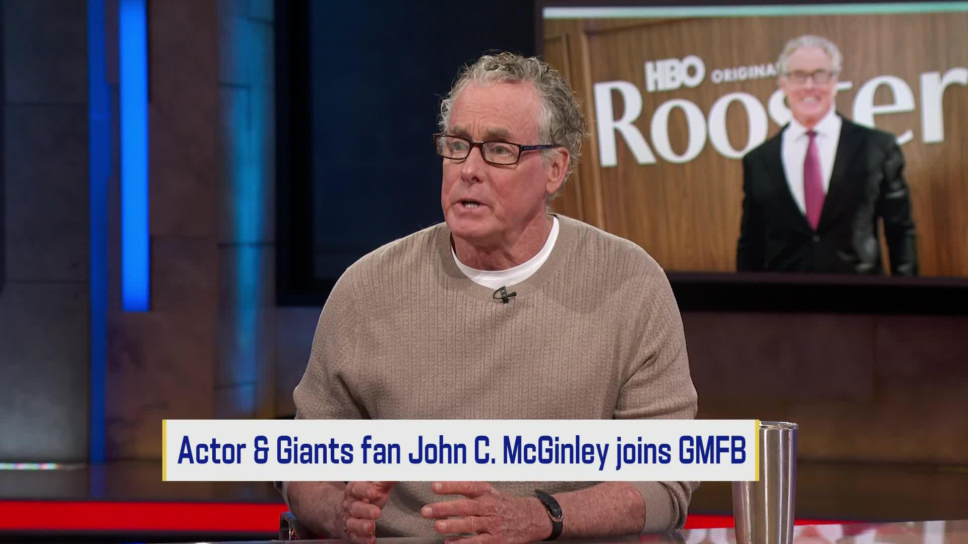 Actor and Giants fan John C McGinley joins 'GMFB' to share family ties ...