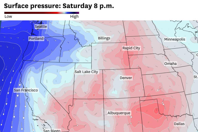 Strong winds to whip California, increasing fire danger and churning seas