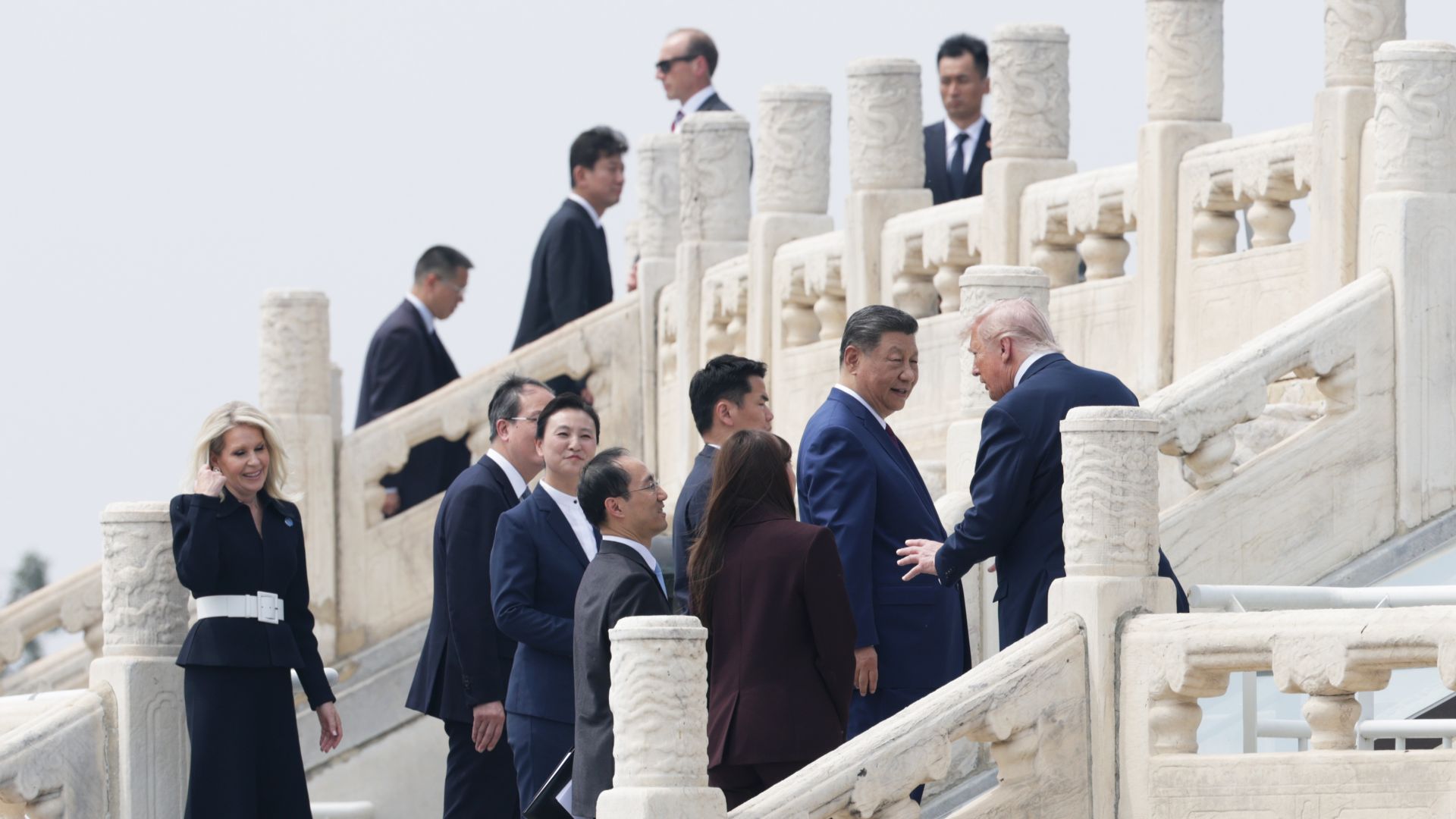 Tensions explode between Chinese security and Secret Service agents as ...