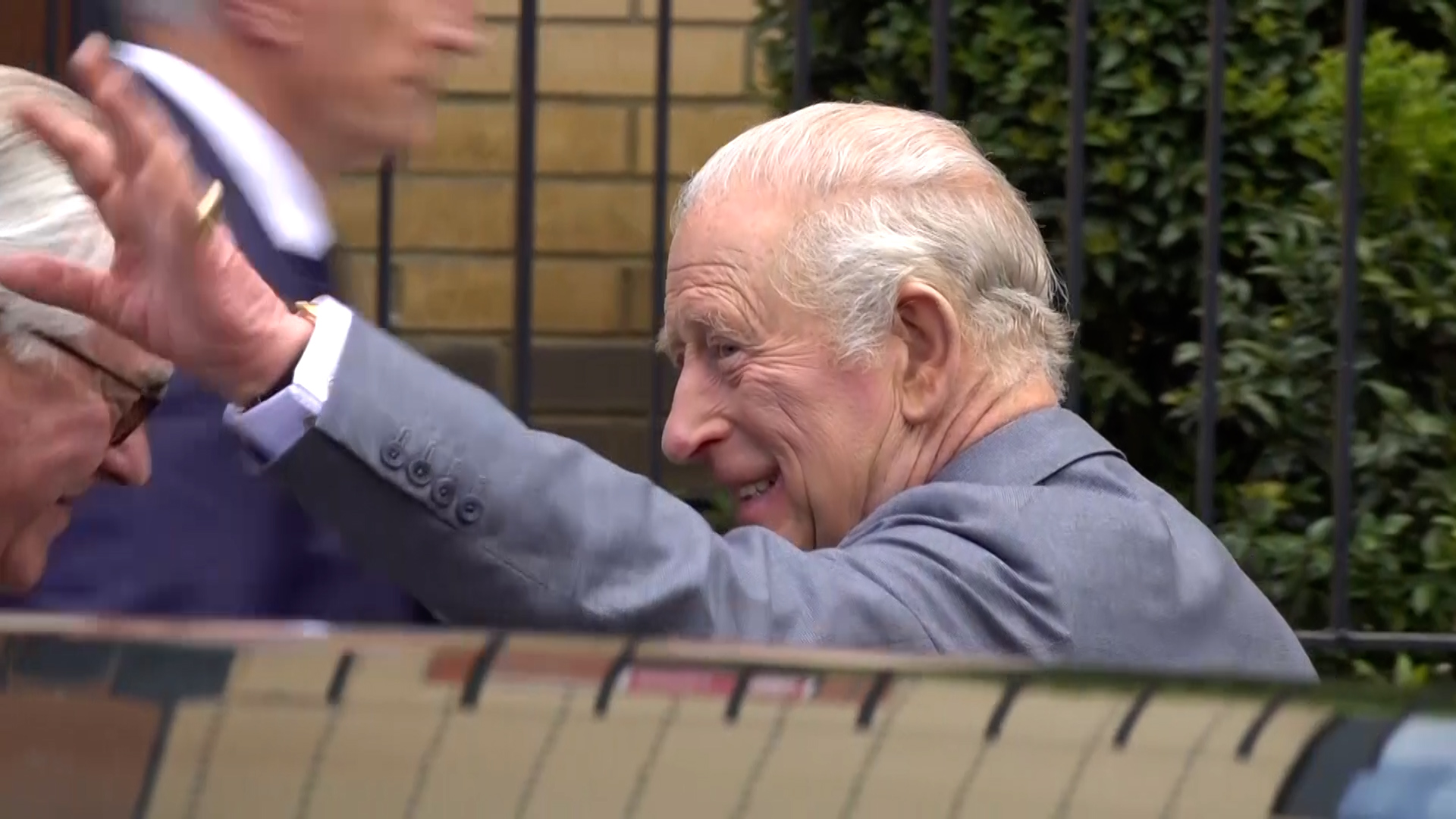 King Charles III visits Jewish community in London after terror attack