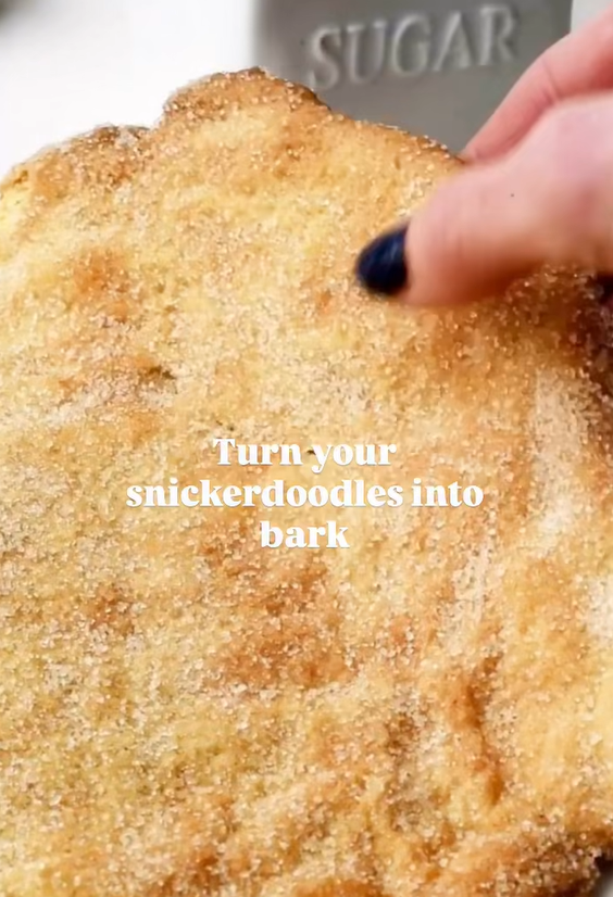 Snickerdoodle dessert bark recipe that is chewy, gluten free, and easy ...
