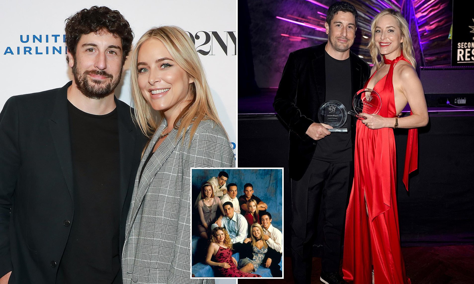 American Pie star Jason Biggs splits from wife Jenny Mollen after ...
