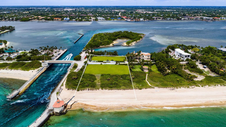 Vacant Florida lot lists for $99M in a balmy playground for billionaires